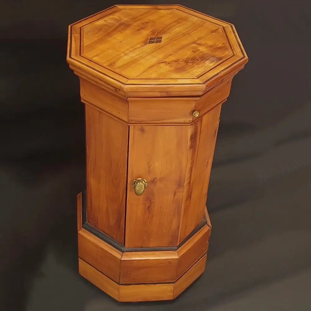 Kirschbaum Trommel-Tisch Frankreich um 1830 - Antiquitäten Hochheim